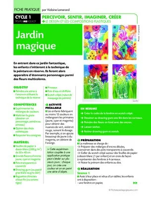 Les verbes d'action (4). Le jardin