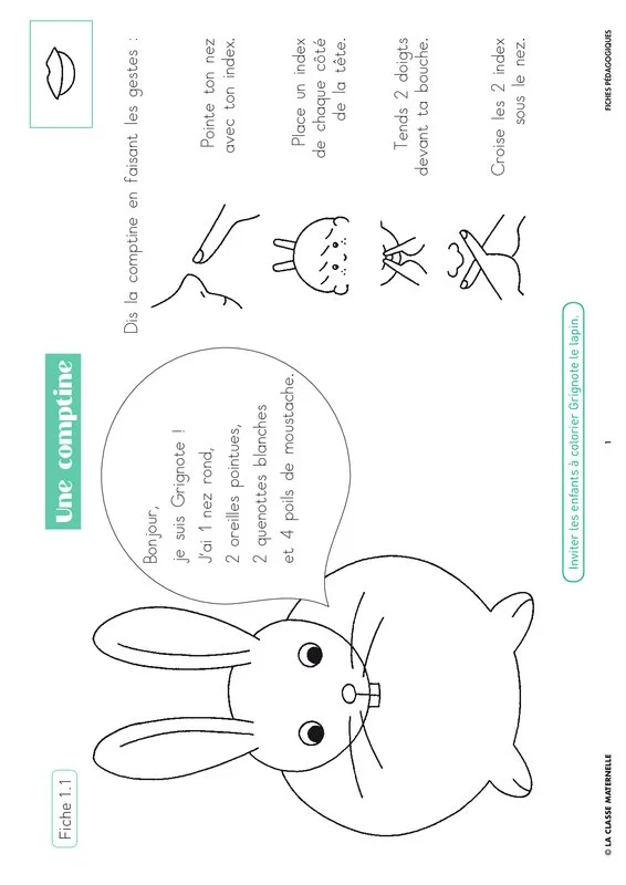 Grignote Expression orale - Petite Section