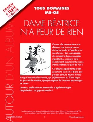 Dame Béatrice n'a peur de rien 1/2