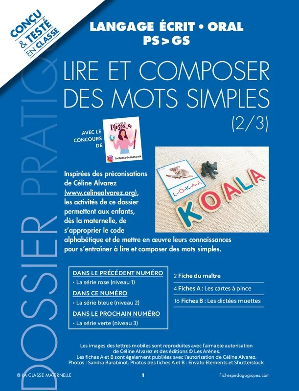 Lire et composer des mots simples (2/3)