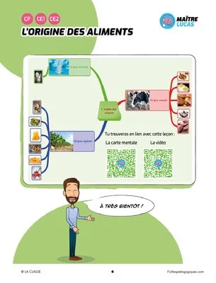 L'origine des aliments