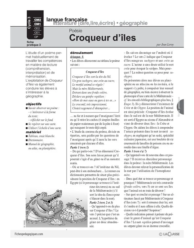 Poésie (3) / Croqueur d'îles